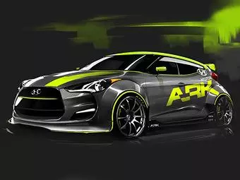 Hyundai prepared for Tuning Show Sema Extreme Version Veloster 108960_1