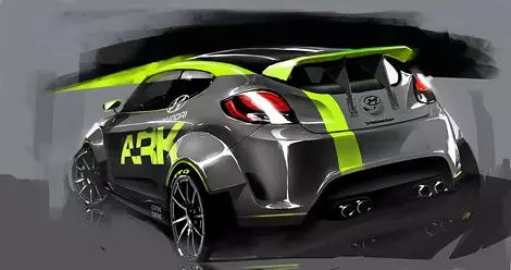 Hyundai prepared for Tuning Show Sema Extreme Version Veloster 108960_2