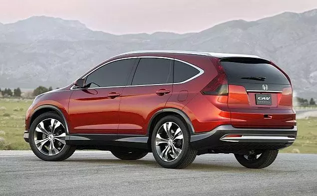 In the United States held the first public debut of the prototype of the new Honda CR-V 109184_1