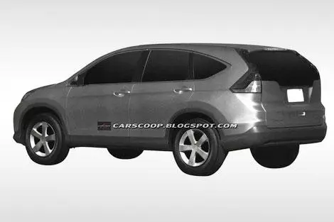 The first images of the new Honda CR-V appeared 109205_3