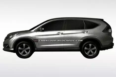 The first images of the new Honda CR-V appeared 109205_5