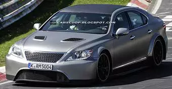 Tests "charged" Lexus Ls began on Nürburgring