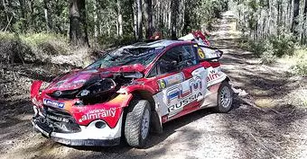 Evgeny Novikov told about his accidents on Rally Australia