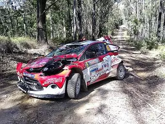 Evgeny Novikov told about his accidents on Rally Australia 109337_1