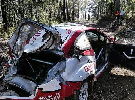 Evgeny Novikov told about his accidents on Rally Australia 109337_2