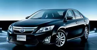 Toyota introduced the version of the new "Camry" for Japan