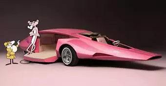 At the auction in the UK, a car "Pink Panthers" will be sold