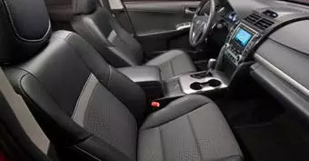 An image of the interior of the new Toyota Camry appeared