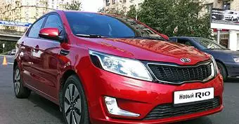 Photos of the budget sedan Kia appeared on the Internet