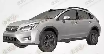 Appeared images of the "off-road version of the new Subaru Impreza