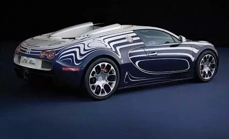 Bugatti introduced a porcelain roadster veyron 111728_4