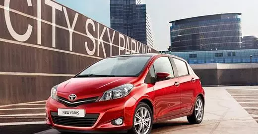 Toyota declassified the European version of the new "Yaris"