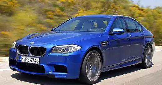 The first photos of the new BMW M5 appeared