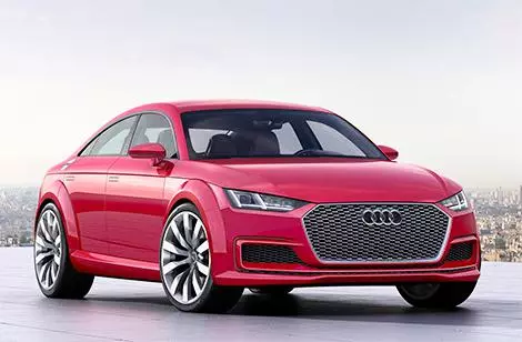 Audi TT беш эшик нускасын көрсөттү 12280_3