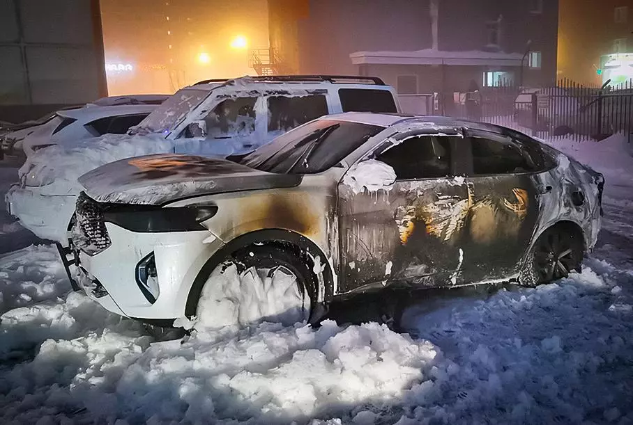 Russisk haval lys på frosten 12462_1