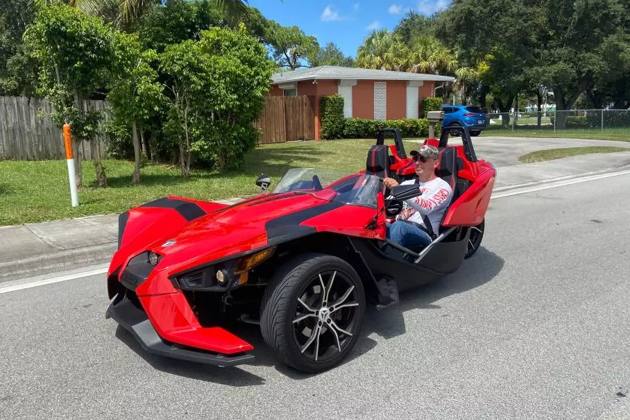 Test tricycle Polaris Slingshot 14162_8