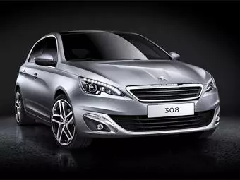 Ang Peugeot gideklarar nga bag-ong hatchback 308 14277_1