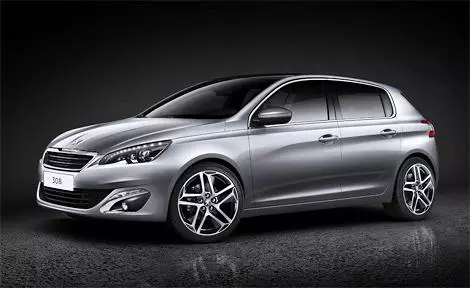 Ang Peugeot gideklarar nga bag-ong hatchback 308 14277_3