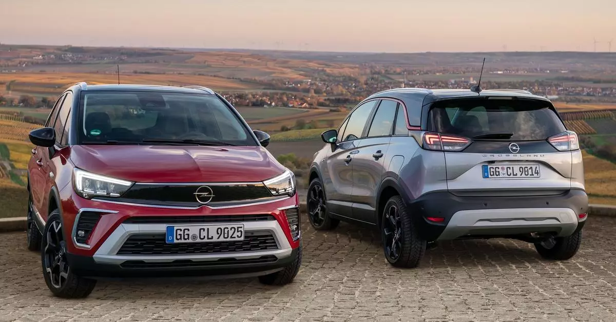 I-Russia yaqala ukuthengiswa kwe-Opel Crossland Crossover