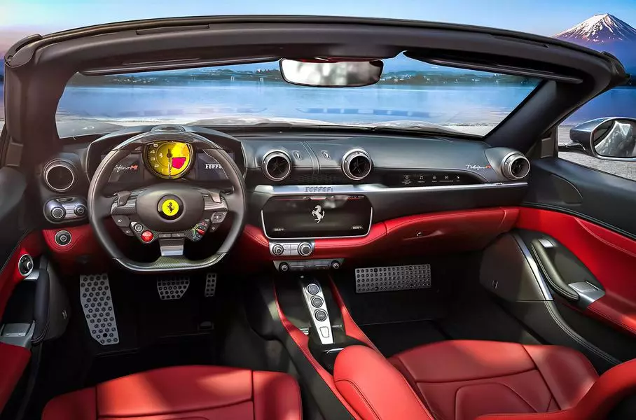 Ferrari Portofino конверттелетіні жаңартылды және күшті болды 14867_2