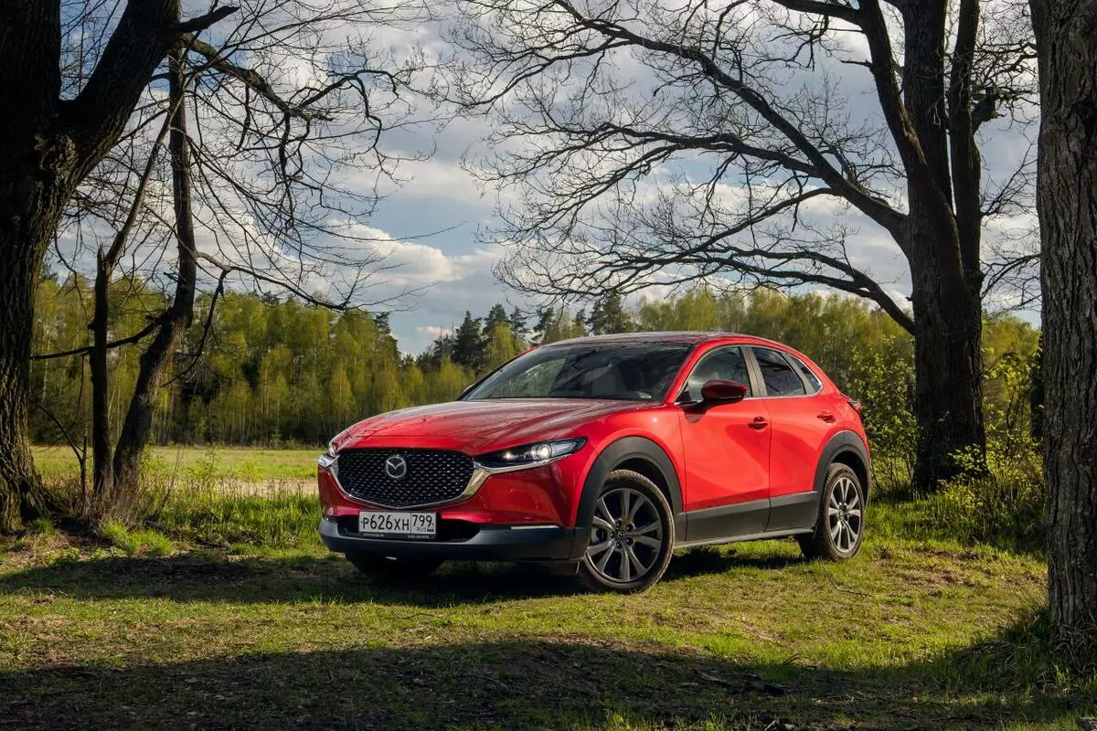 Longtempa testo Mazda Cx-30: Parto Du