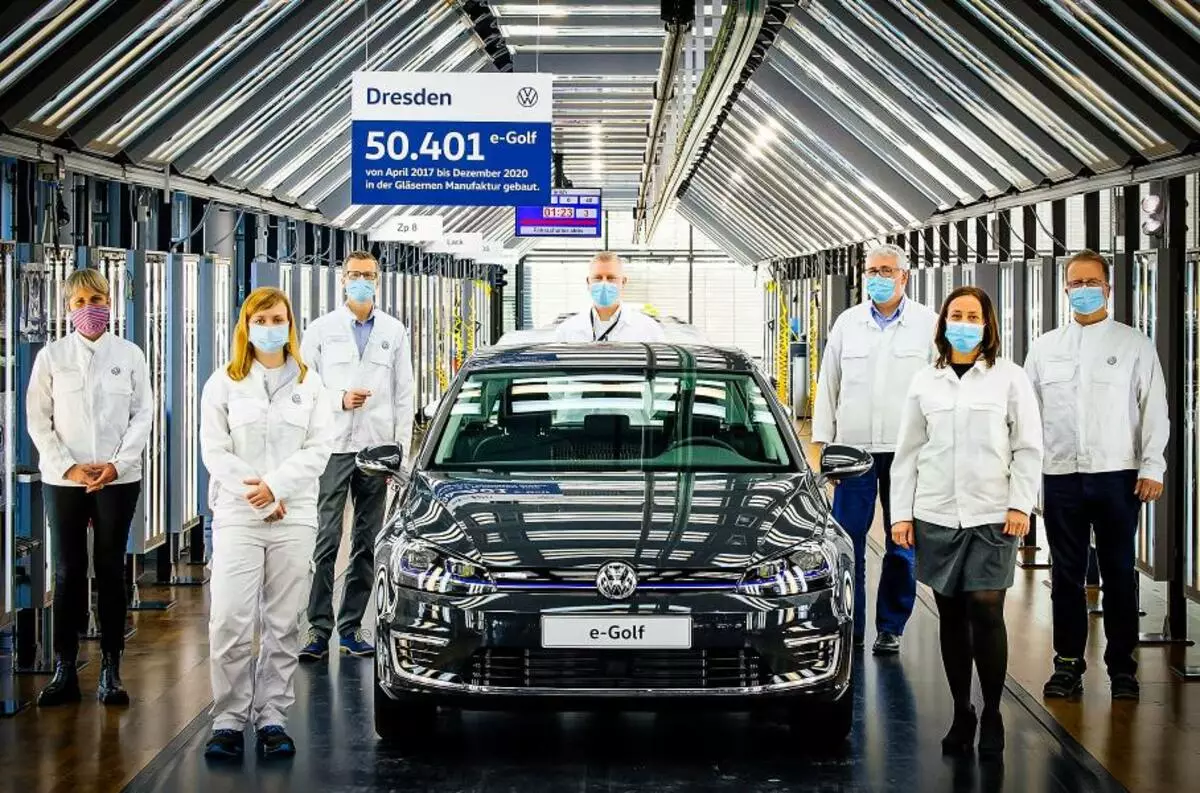 Volkswagen каза сбогом с електрически голф. Беше пуснат седем години 15192_1