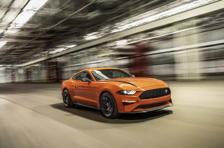 Ford Mustang utstyrt med 