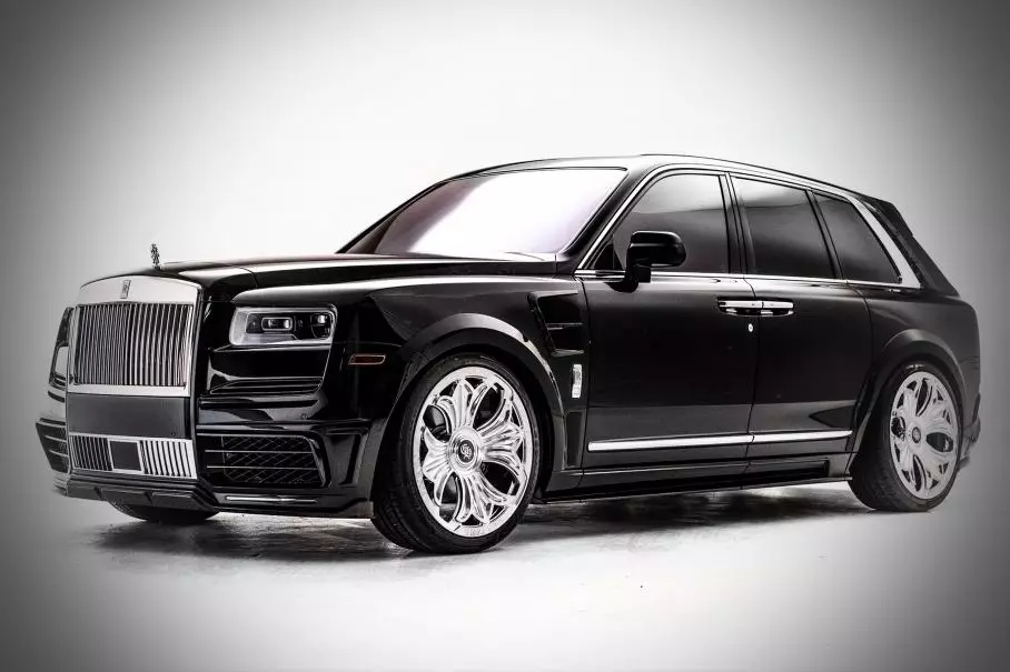 Dubi "Gothic" Rolls-Royce tare da Elbscen Siyarwa akan Disks