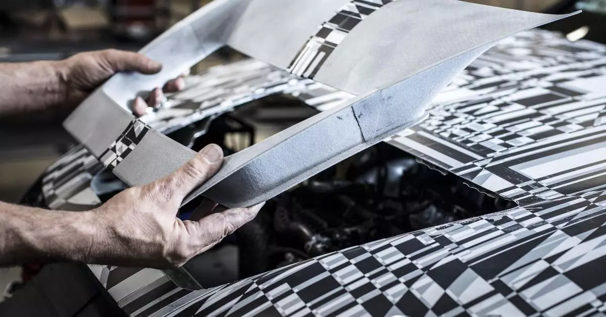 Details voor Racing Cupra Leon Print op een 3D-printer