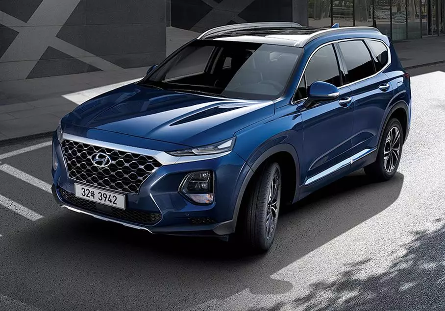 Hyundai Santa Hed ئۆزگەرتىلگەن ئەۋلاد: يېڭى تاشقى كۆرۈنۈش ۋە 8-تېزلىك ئاپتوماتىك »ئاپتوماتىك« ئاپتوماتىك »ئاپتوماتىك« ئاپتوماتىك » 17043_1