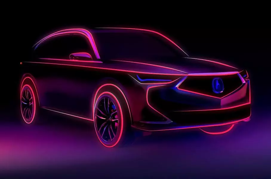 新しいAcura MDXはビデオで表示されました