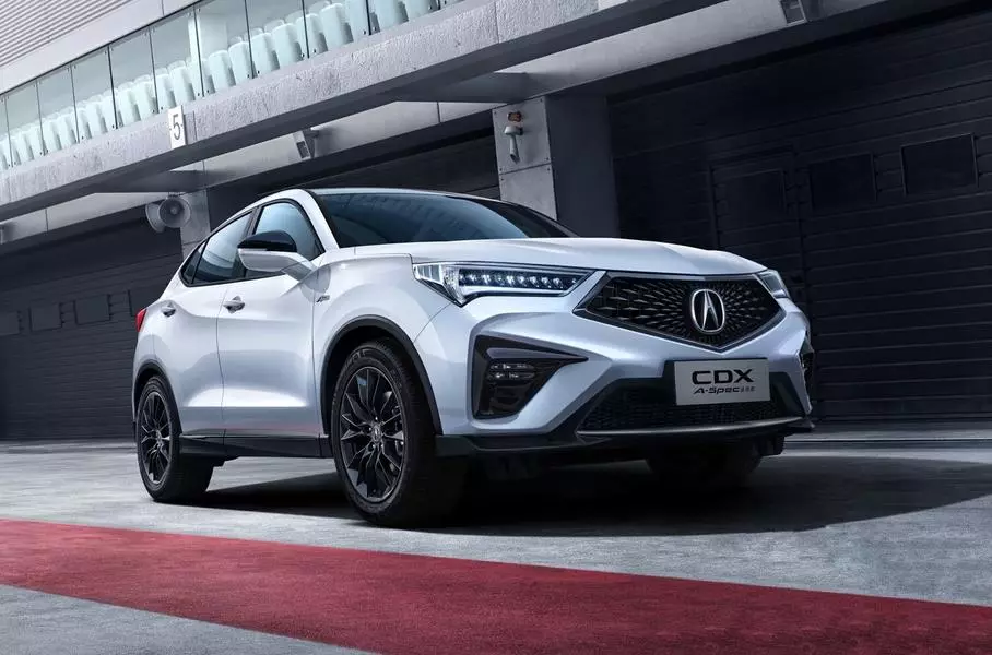 Acura актуализира малките cdx кросоувър