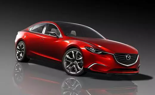 La prototipo de la nova Mazda6 estos montrita en Tokio 18953_1