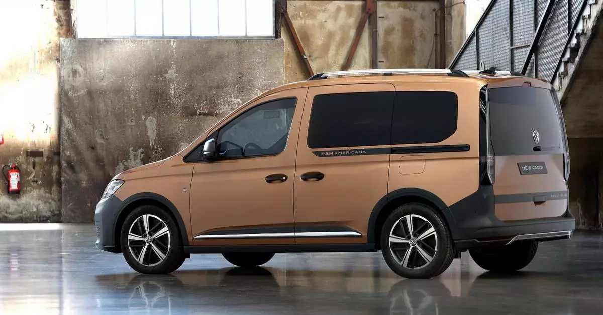 I-Russia yaqala ukuthengisa i-cross-version Volkswagen Caddy