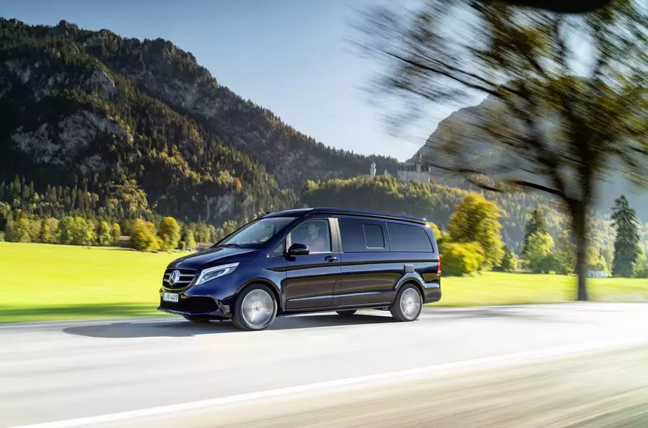 Përditësuar Mercedes-Benz V-Class: Diesel i ri dhe 9-Speed ​​