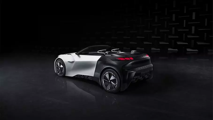 Sa Peugeot naghimo usa ka prototype sa syudad nga coupe-convertible sa elektrikal 20675_1