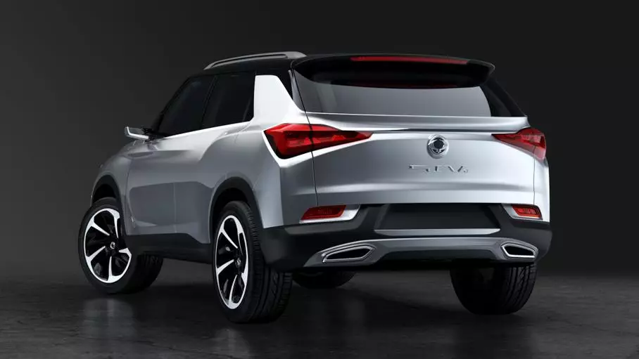 Ssangyong hinted op 'e mids-grutte hybride crossover 22217_3