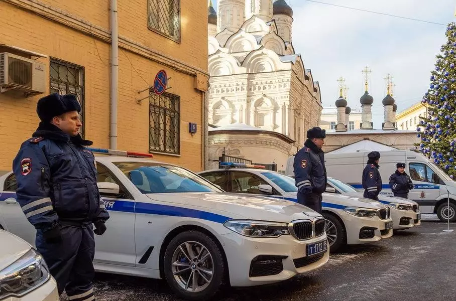 In Moscow, hidden DPS patrols received BMW sports 2221_2