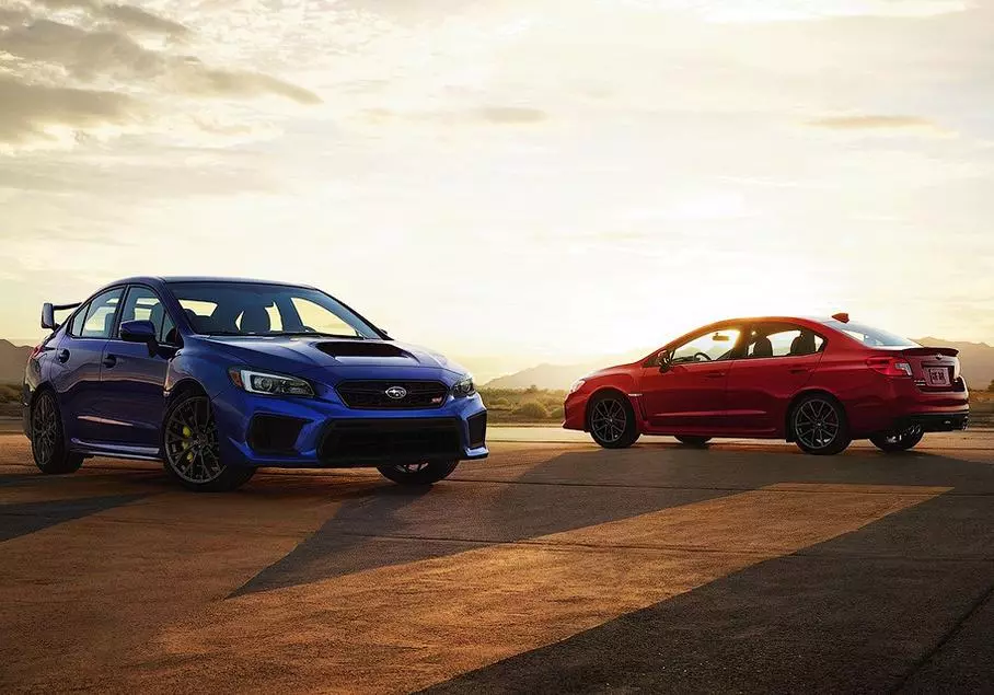 Subaru는 Power Sedan Wrx Sti를 추가했습니다 22465_1