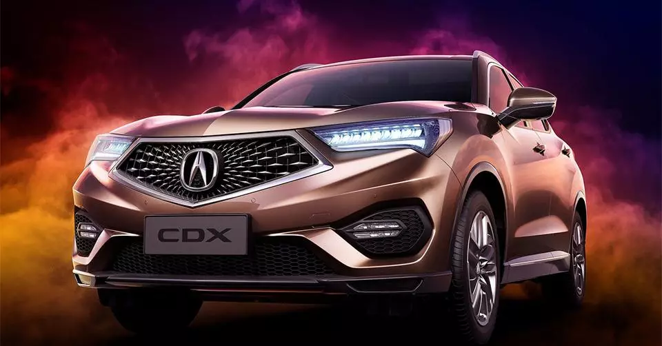 El nuevo crossover de Acura estaba equipado con un motor semi-cable.