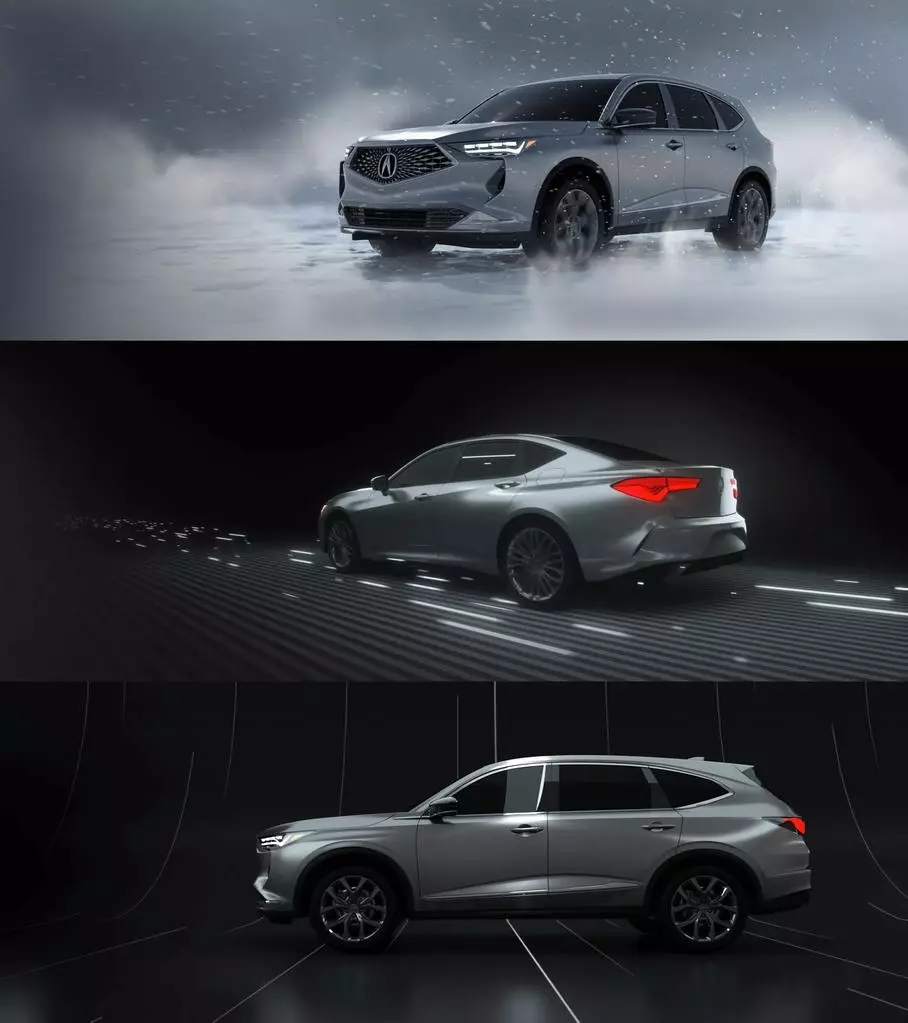 Հայտնվեցին նոր Acura MDX- ի եւ TLX- ի առաջին պատկերները 2291_2