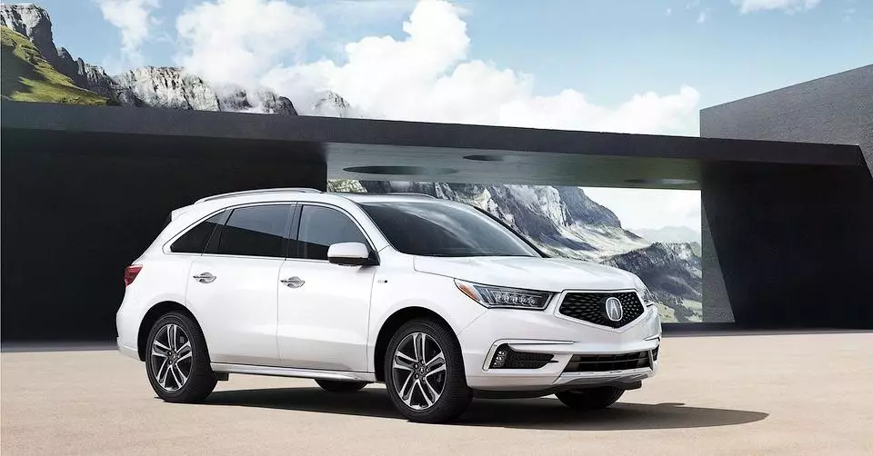 Acura MDX krossover gibridga aylandi