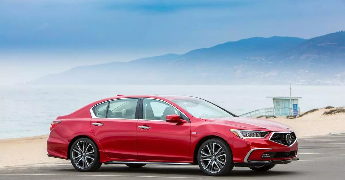 Acura büyük bir rlx sedan reddedilecek