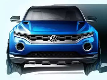 Volkswagen viste harbingeren af ​​den nye crossover 23712_1