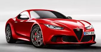 Alfa Romeo anokudziridza mukwikwidzi jaguar f-mhando