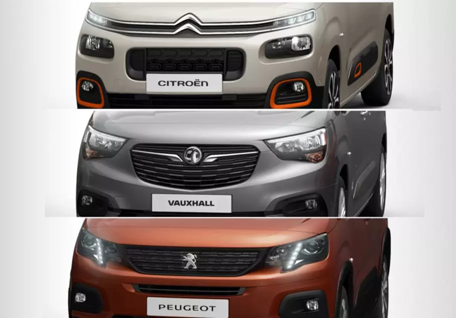 Peugeot, Citroen en Opel het die eerste beeld van die nuwe 