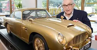 Golden copy of Aston Martin James Bond sold at auction