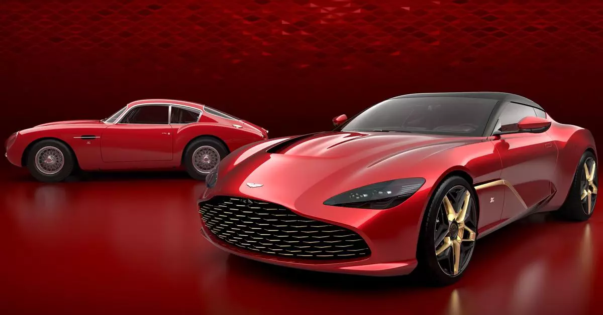 אסטון מרטין הראה אוסף עיצוב סופי DBS GT ZAGATO