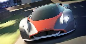 Den Aston Martin huet op enger virtueller Supercar d'Features vun zukünftege Modeller gewisen