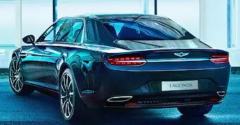 Aston Martin huet Lagonda Serien Sedan gewisen